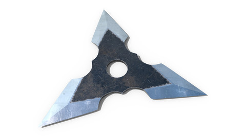 ArtStation - Shurikens 7 Low Poly | Resources