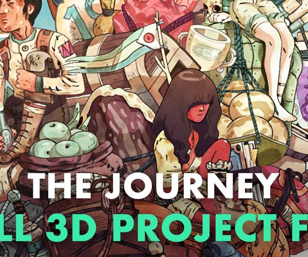 ArtStation - The Journey | Full 3D Project File | Tutorials