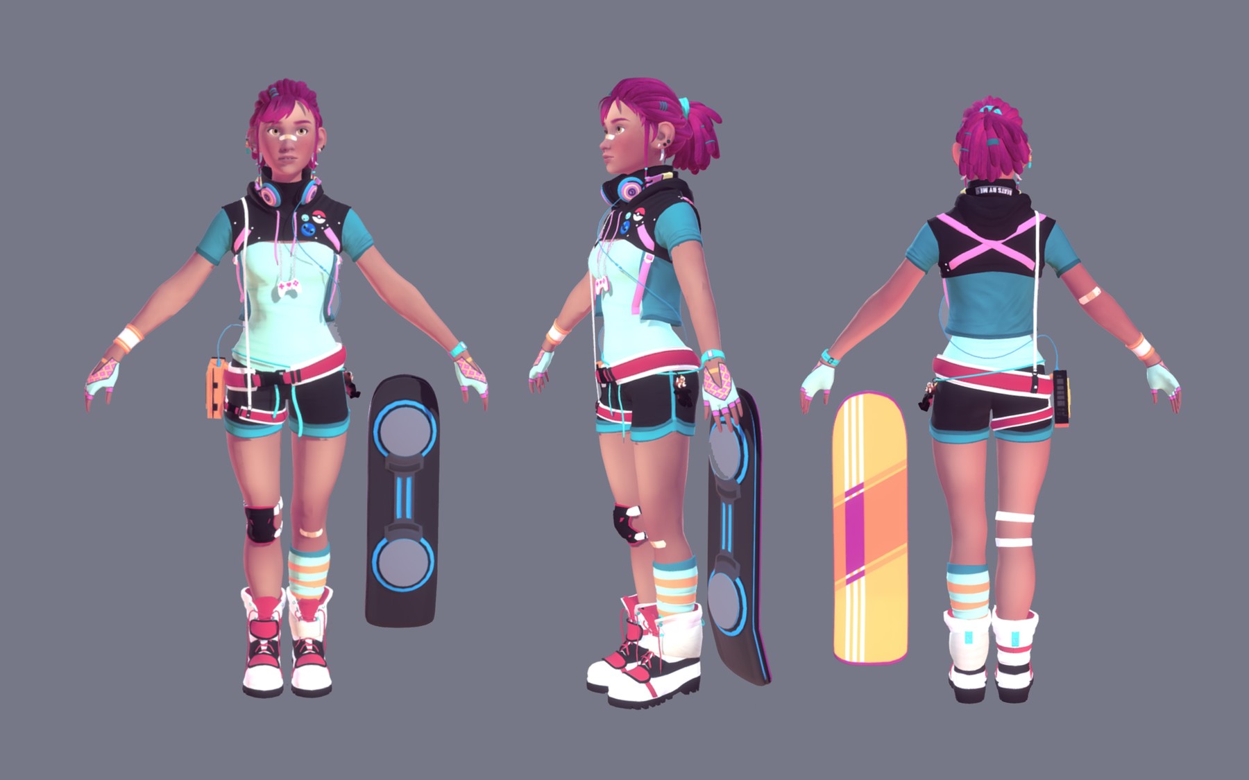 ArtStation - Nova | Posed 3D Model | Game Assets