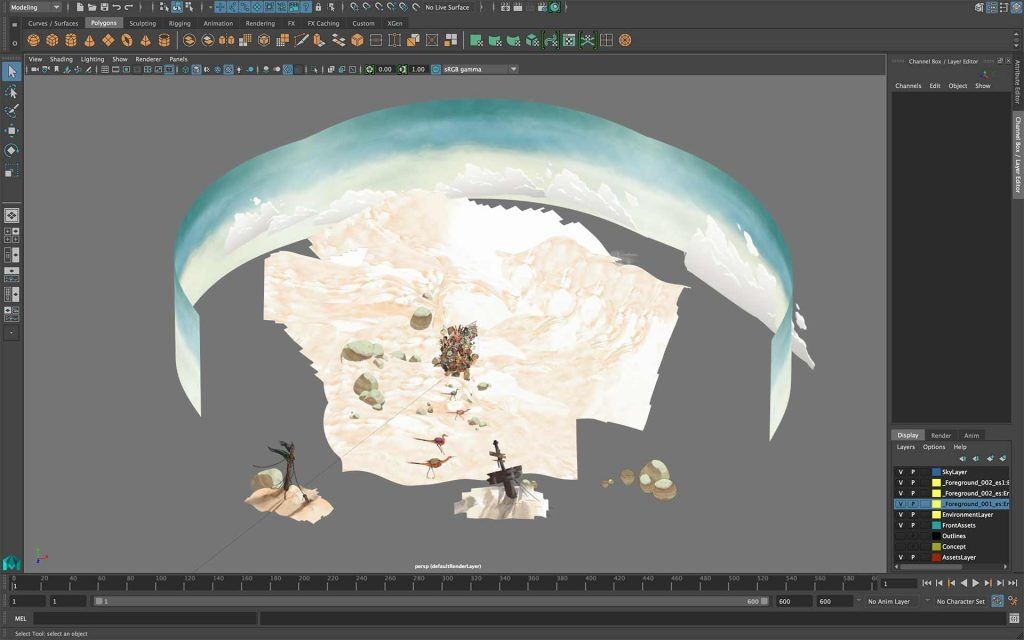 ArtStation - Creating a 3D Illustration | Modelling & Texturing | Tutorials
