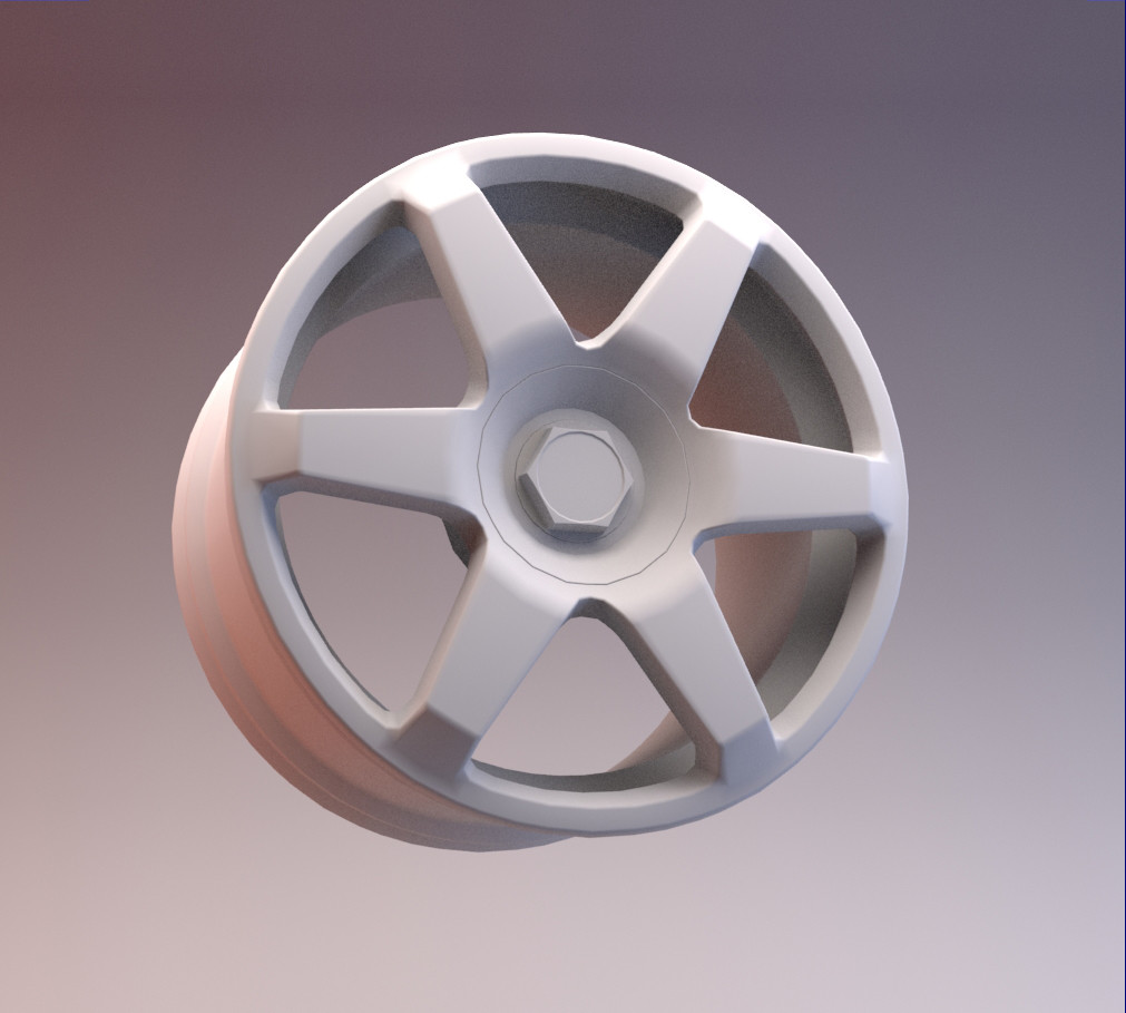 ArtStation - ROTIFORM SIX Alloy Rim 3D | Resources