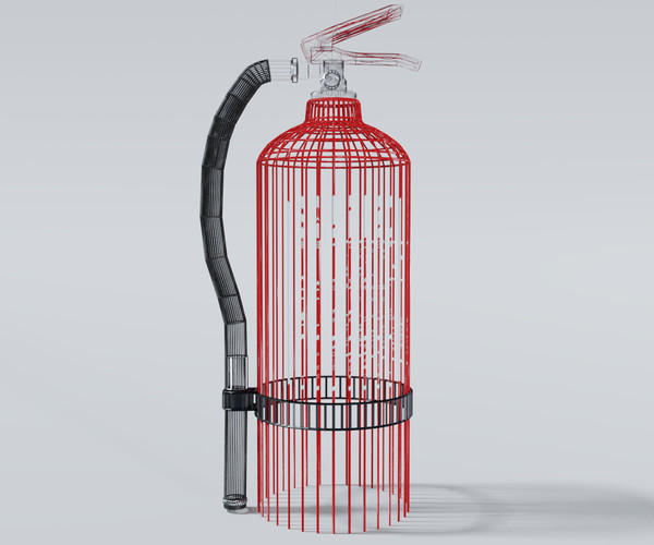 ArtStation - Fire Extinguisher 3D Model | Resources