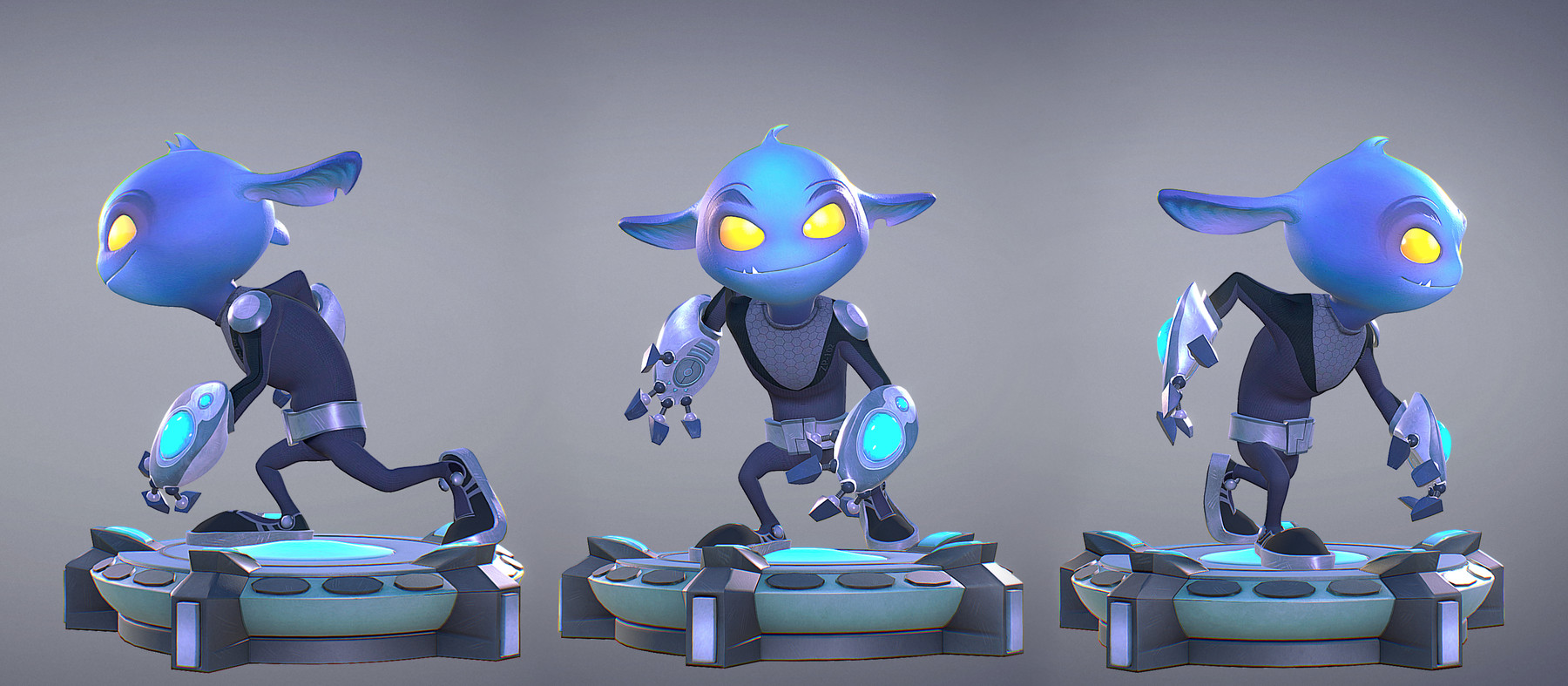 ArtStation - Alien Character | Full Rig | Resources