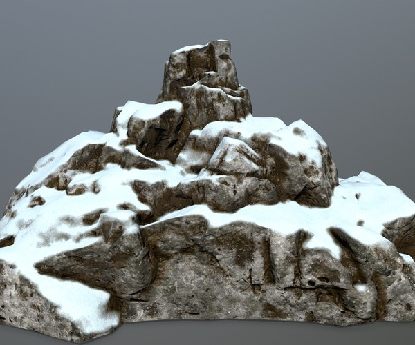 ArtStation - snow rocks | Game Assets
