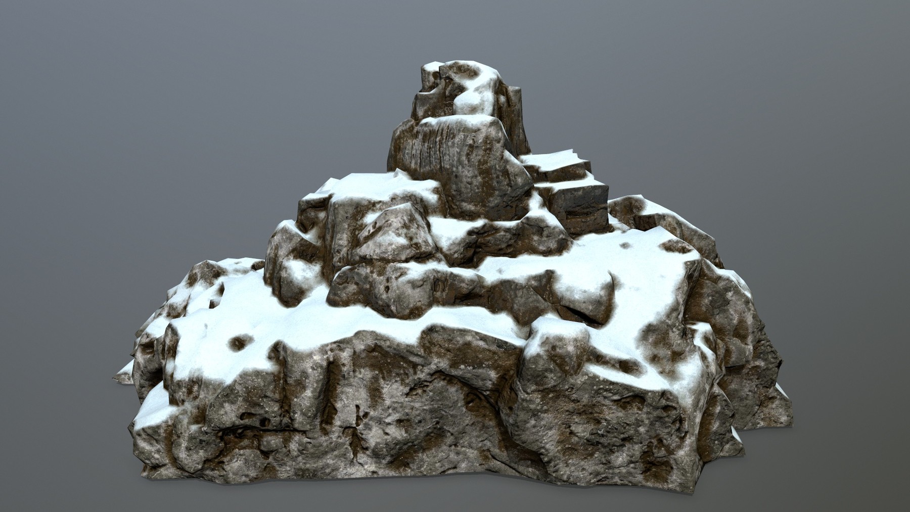 ArtStation - snow rocks | Game Assets