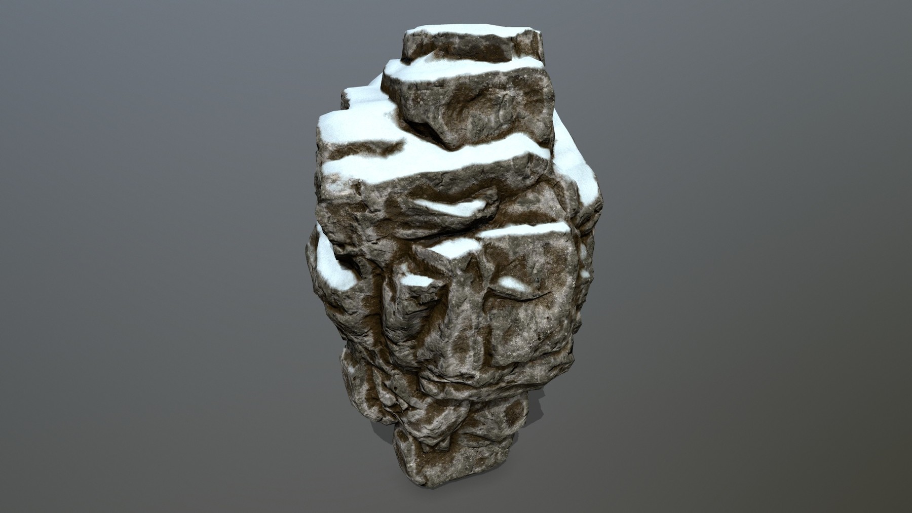 ArtStation - snow rocks | Game Assets