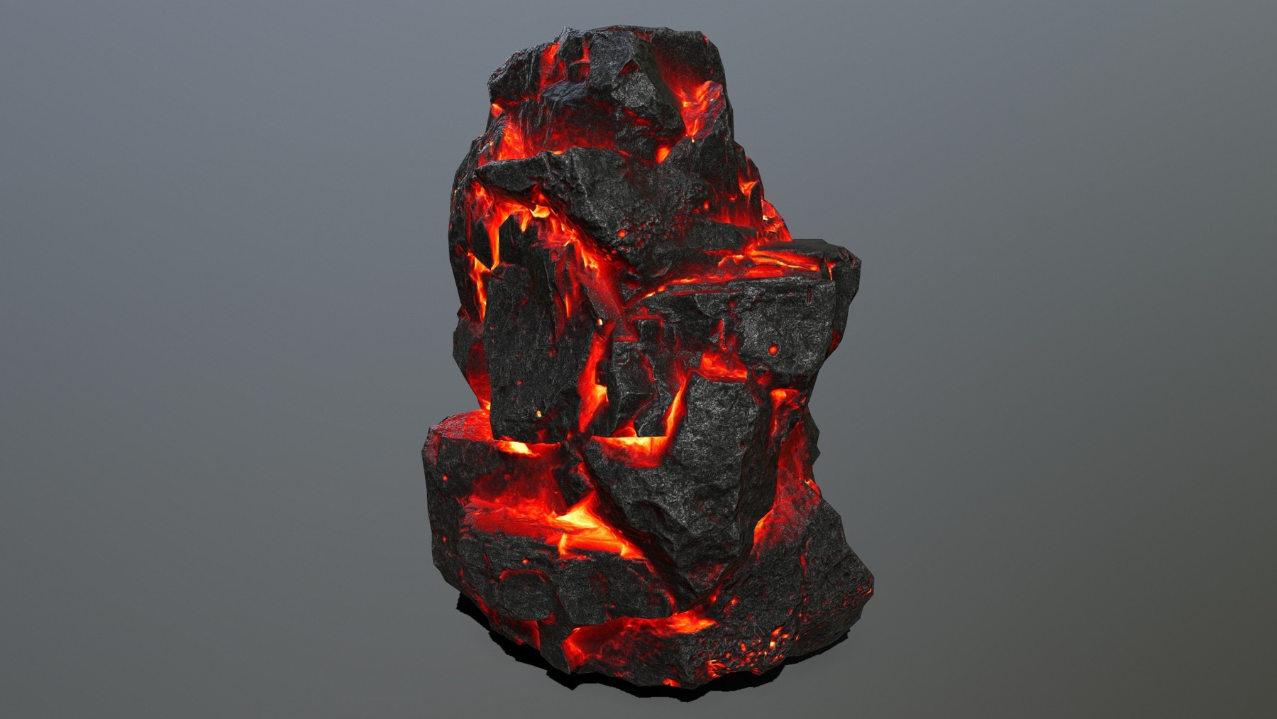 ArtStation - lava rocks | Game Assets