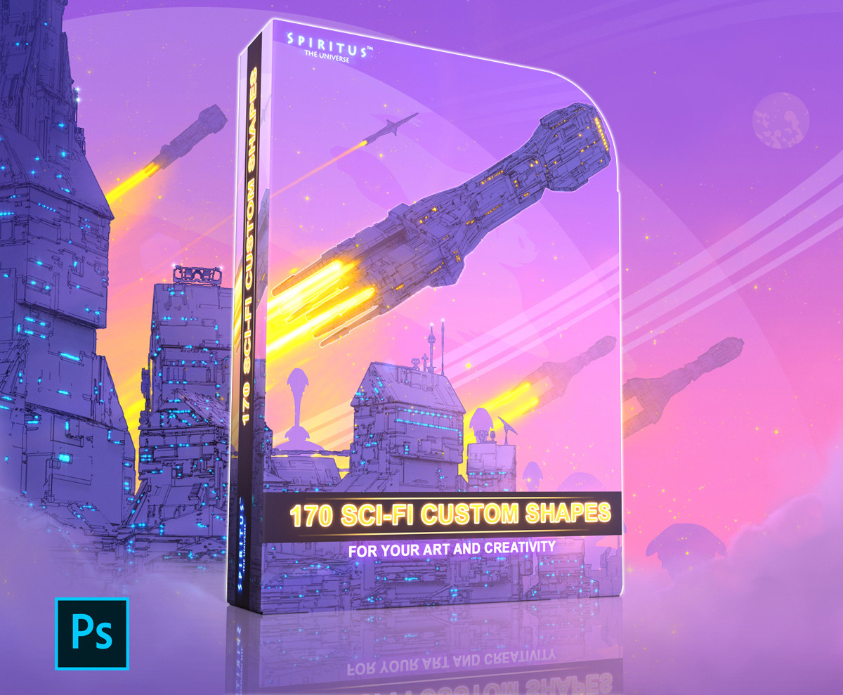 ArtStation - 170 SCI-FI CUSTOM SHAPES - PACK 113 | Artworks