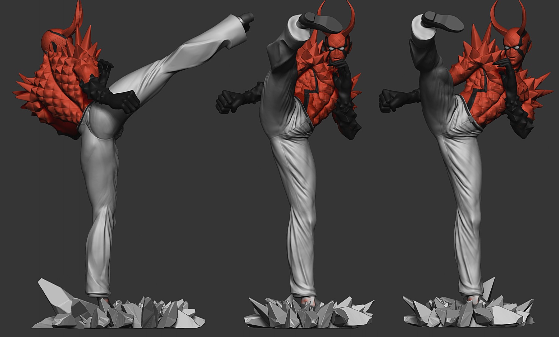 ArtStation - ONE PUNCH-MAN - CHOZE - FIGURINE | Game Assets