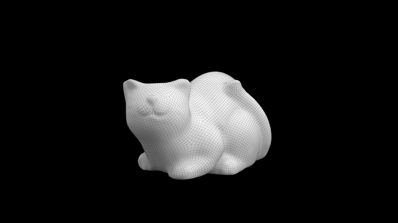 ArtStation - Realistic Stone Cat photoscanned model | Resources