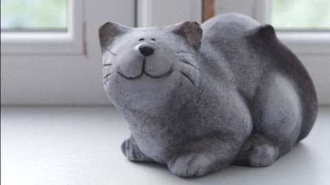 ArtStation - Realistic Stone Cat photoscanned model | Resources