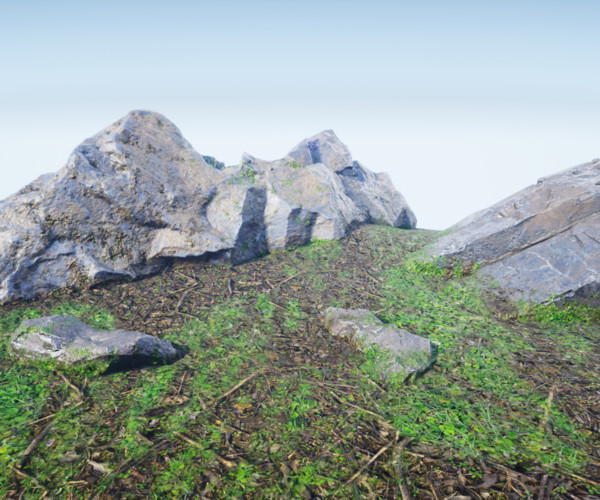 ArtStation - UE4 DistanceField Terrain Blending Demo | Tutorials