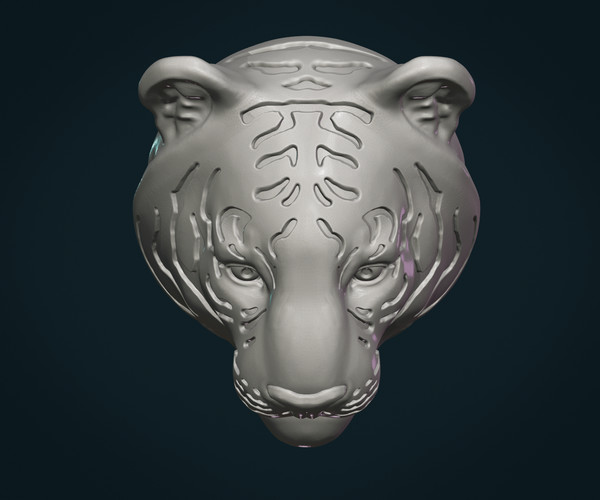 ArtStation - Tiger Head | Resources