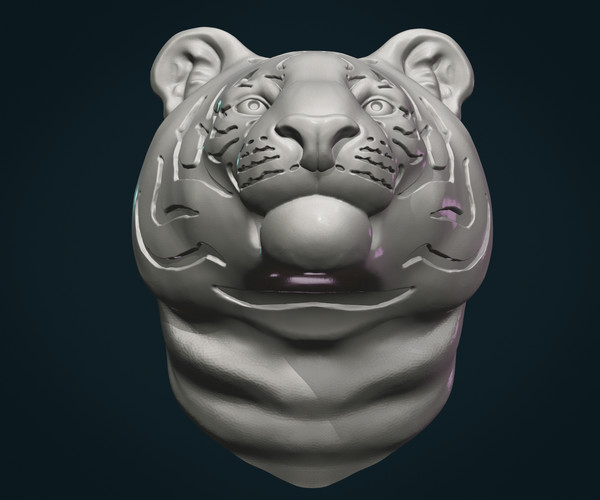ArtStation - Tiger Head | Resources
