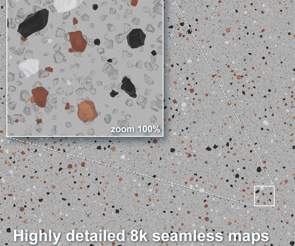 ArtStation - Terrazzo Texture Set | Resources
