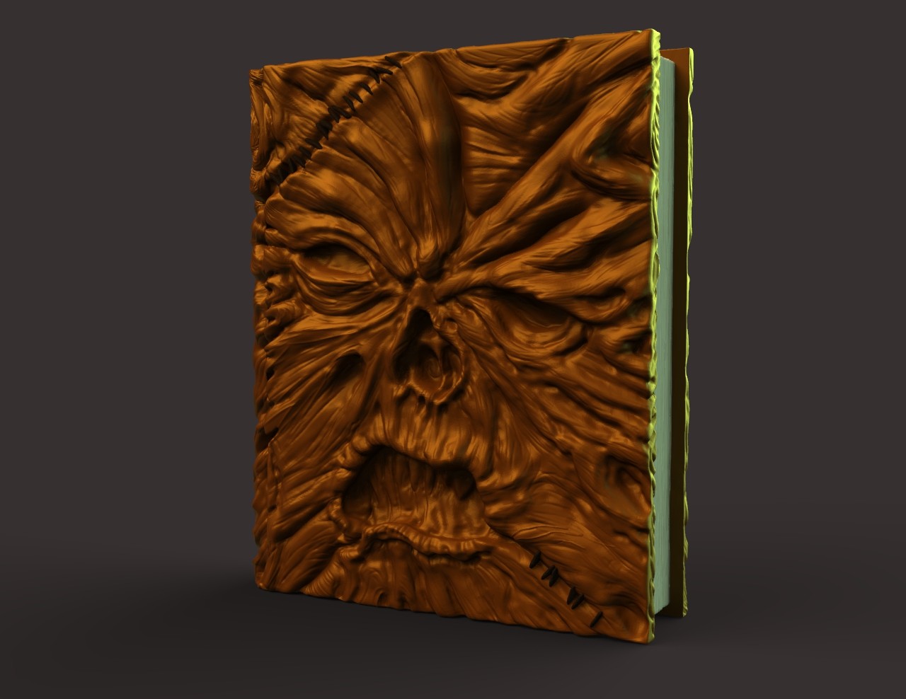 ArtStation - Necronomicon Ex-Mortis 3D print model | Resources