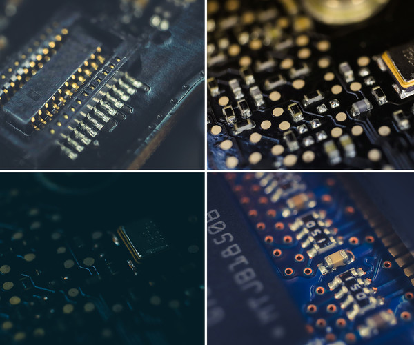ArtStation - 50 Microchip Macro Backgrounds | Resources