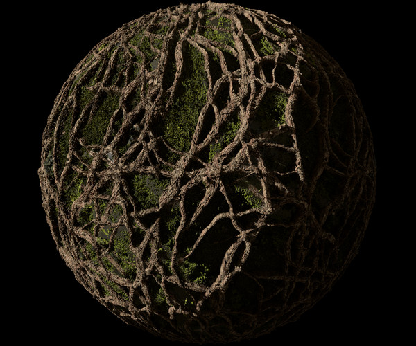 ArtStation - 105. Roots#02 | Game Assets