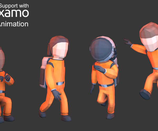 ArtStation - Astronaut Character | Game Assets