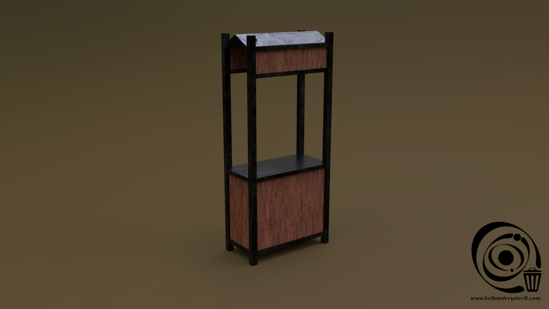 ArtStation - Trade stand 20 4in1 R - 4 PBR Texture 1 Model | Resources