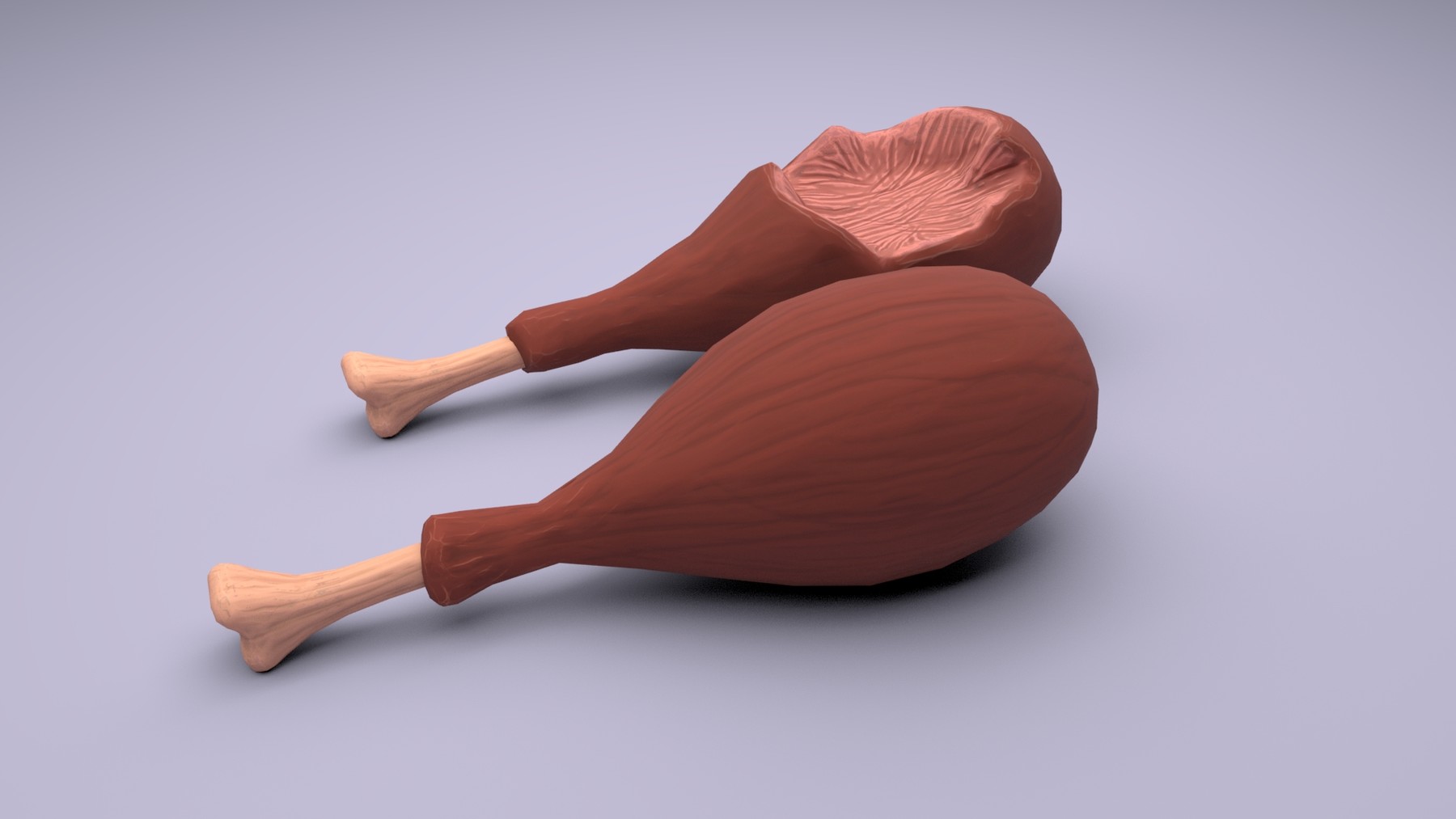 ArtStation - Cartoon Chicken Leg | Resources