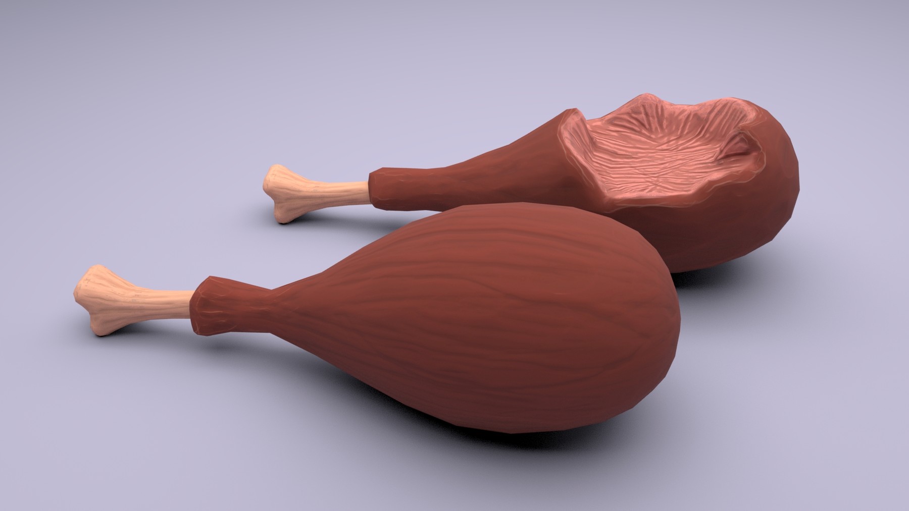 ArtStation - Cartoon Chicken Leg | Resources