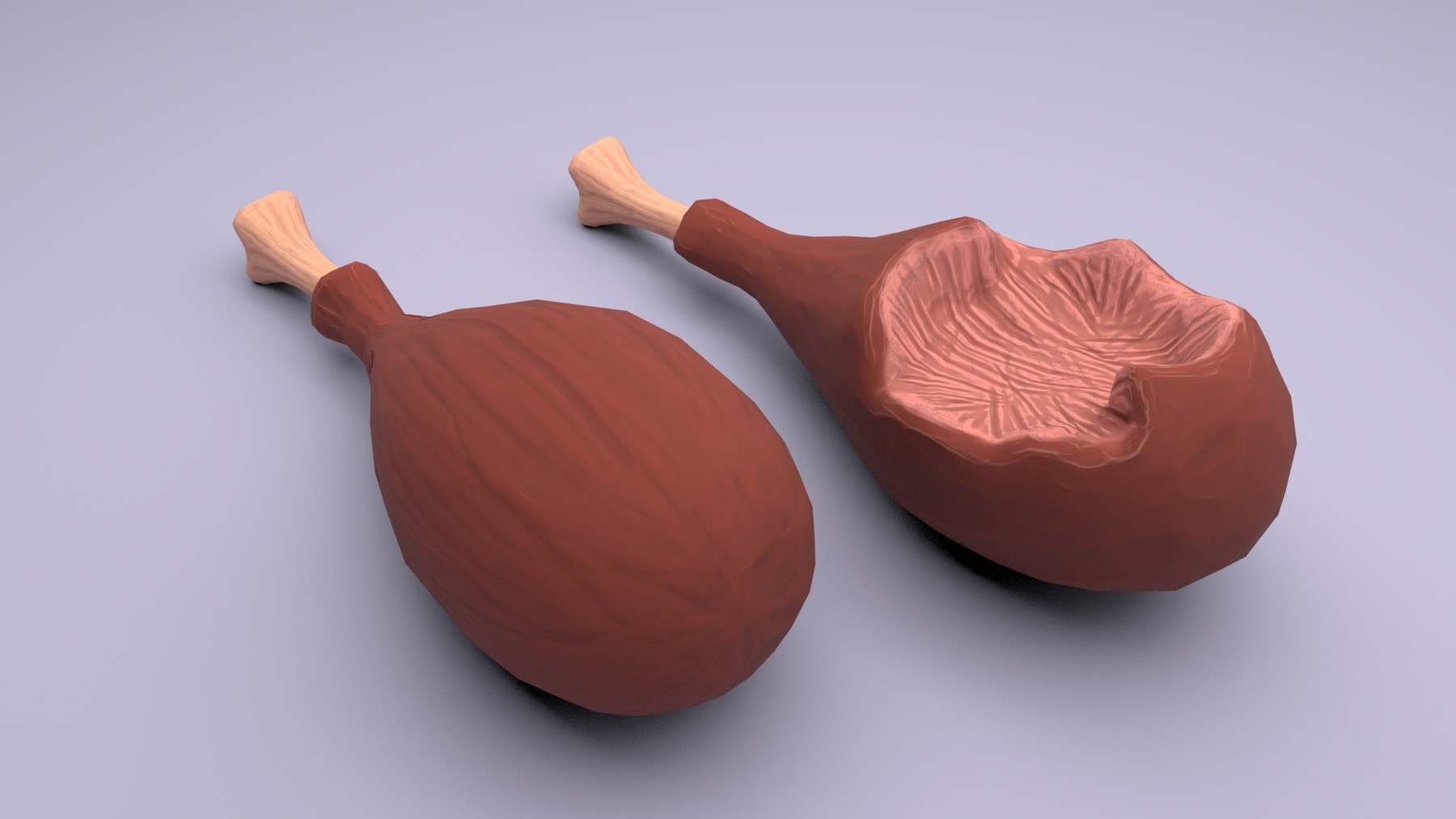 ArtStation - Cartoon Chicken Leg | Resources