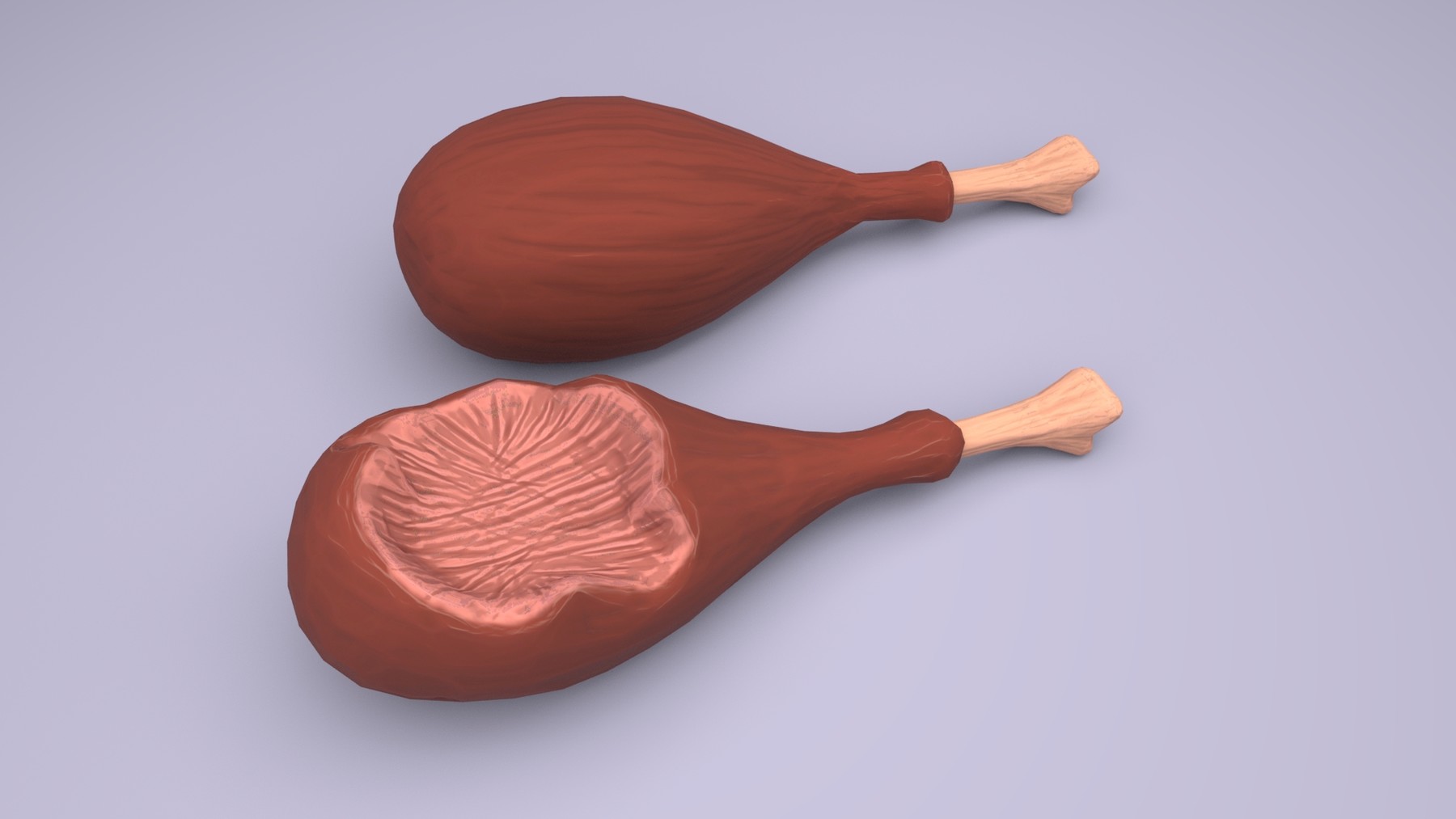 ArtStation - Cartoon Chicken Leg | Resources