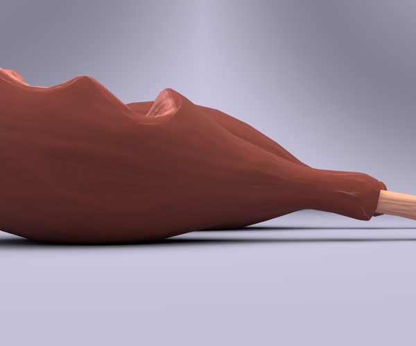 ArtStation - Cartoon Chicken Leg | Resources