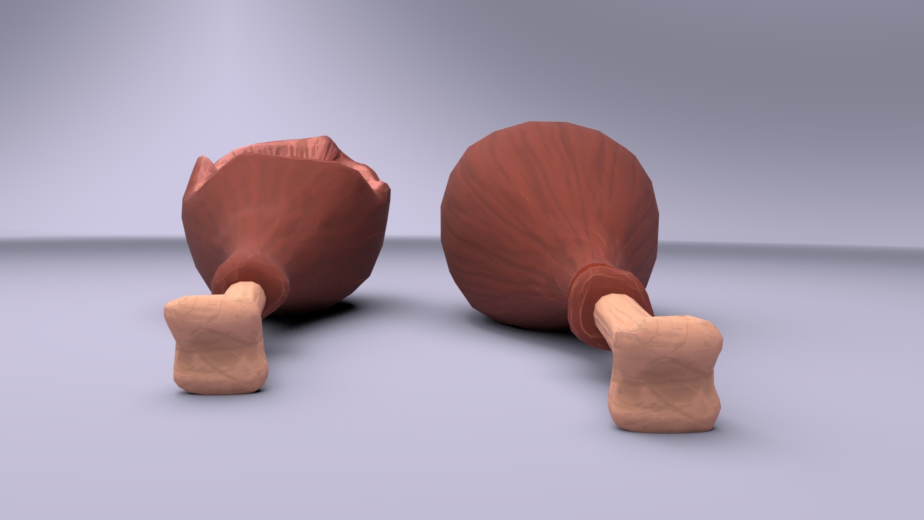 ArtStation - Cartoon Chicken Leg | Resources