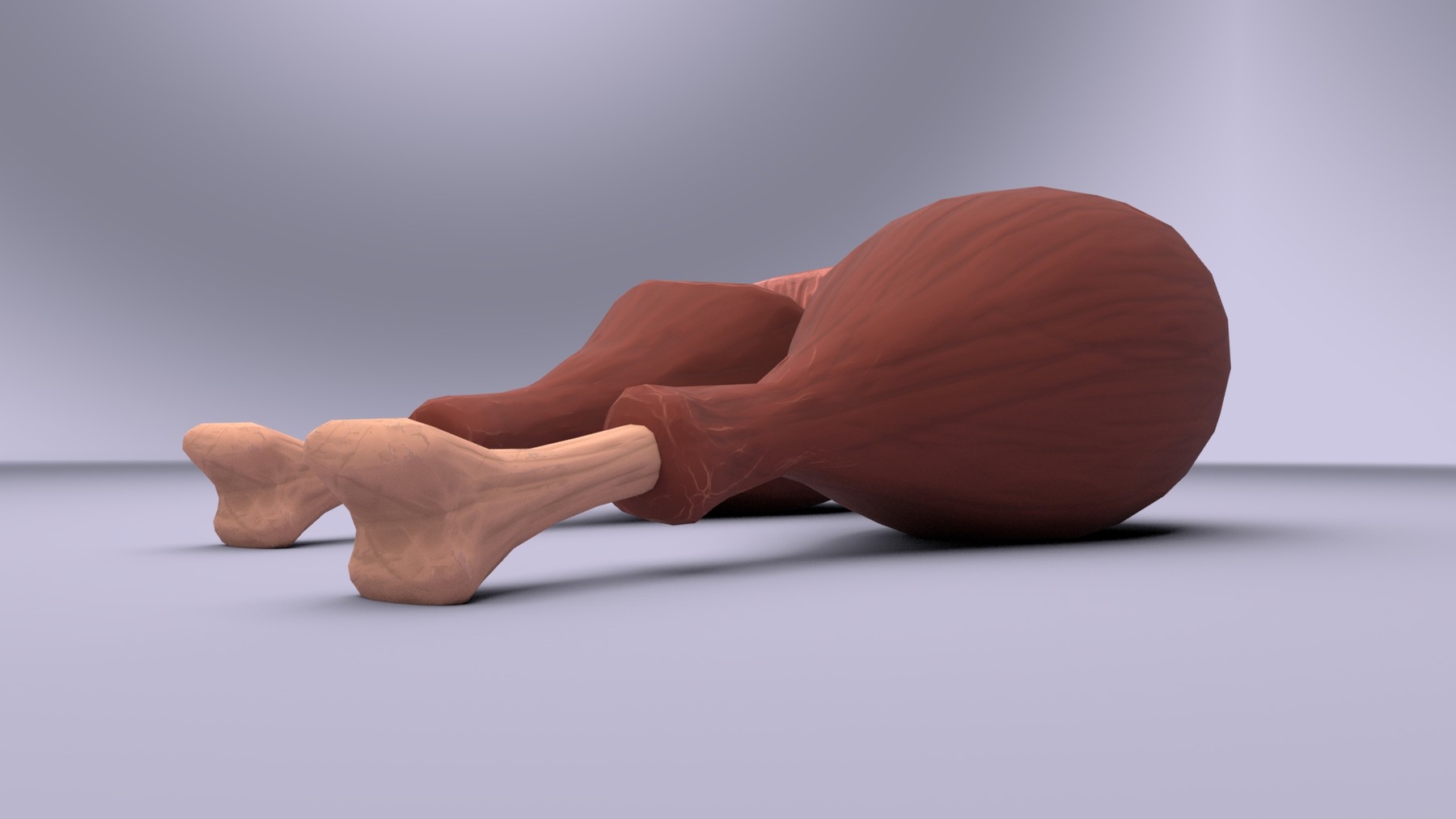 ArtStation - Cartoon Chicken Leg | Resources