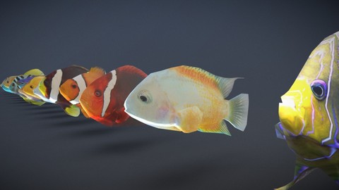 ArtStation - Fish Pack - Low Poly | Resources