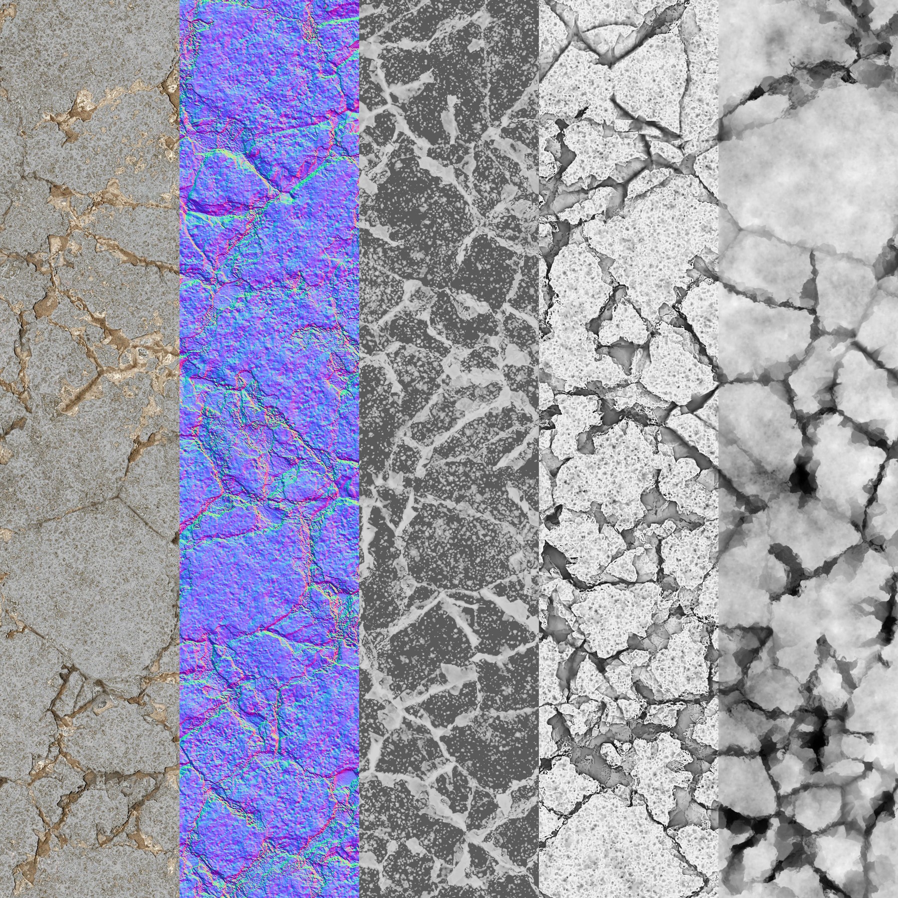 ArtStation - 111. Concrete#01 | Game Assets