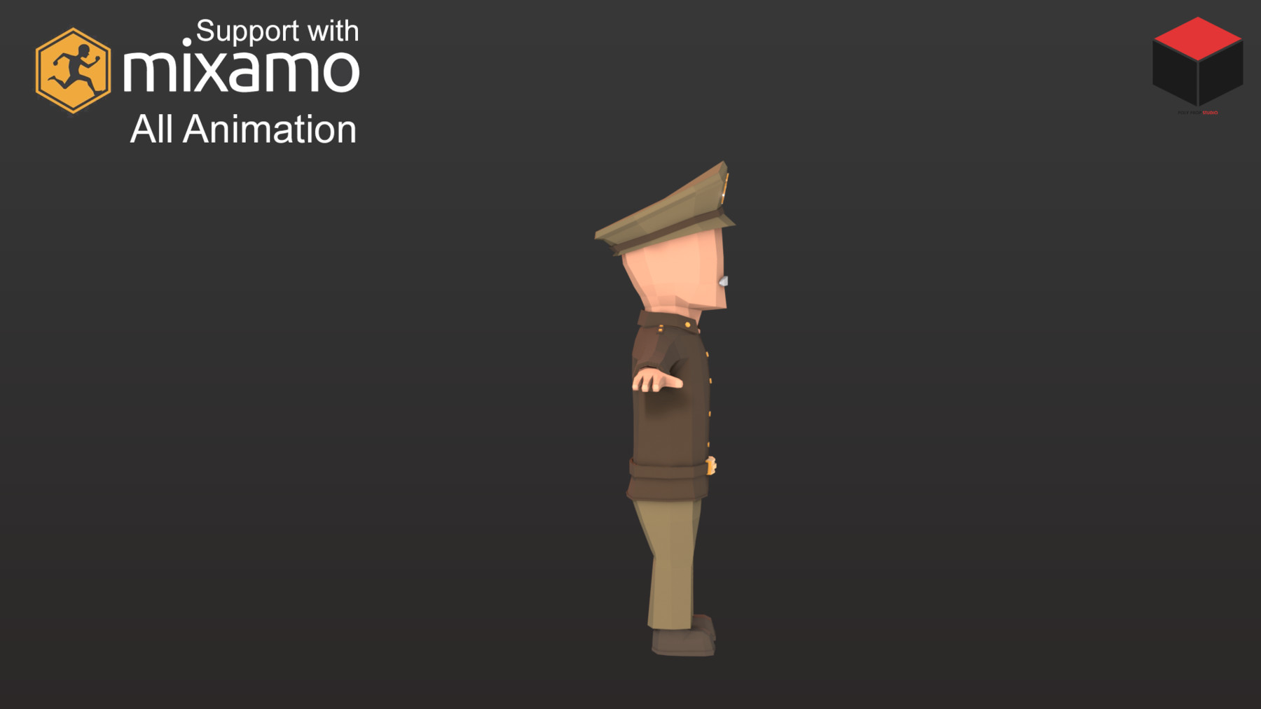 ArtStation - WW2 Us Commander | Game Assets