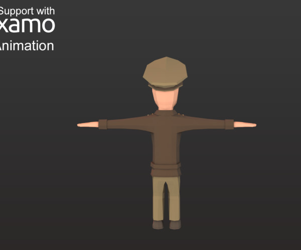 ArtStation - WW2 Us Commander | Game Assets