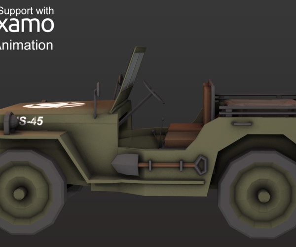 ArtStation - WW2 Us Commander | Game Assets