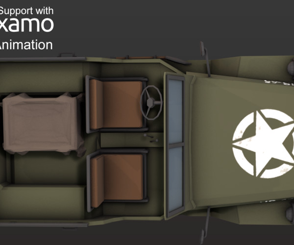 ArtStation - WW2 Us Commander | Game Assets