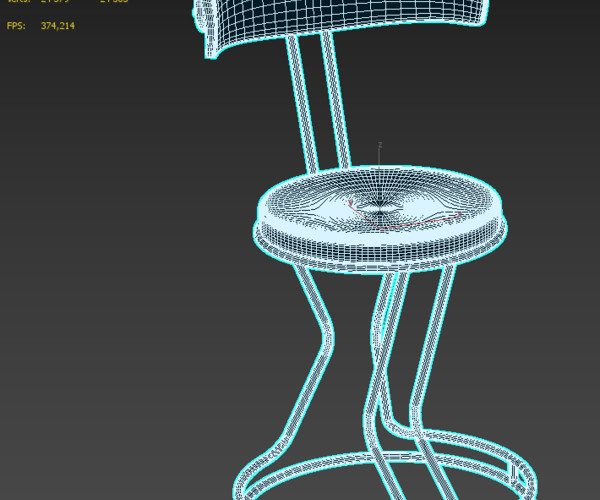 ArtStation - Bar Chair 001 | Resources