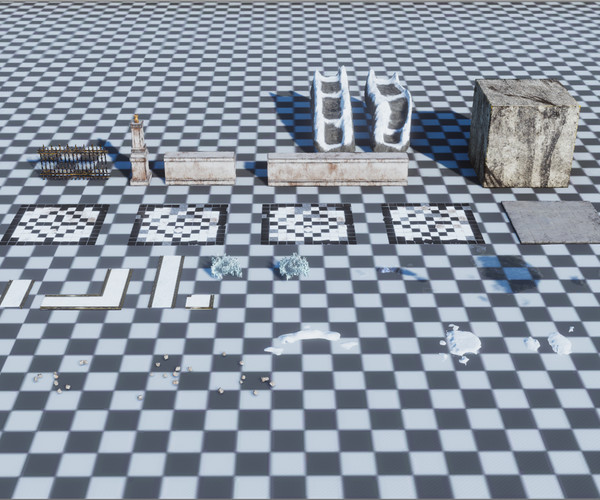 ArtStation - MountainPalace Pack V1.5 (Unity3D Game Asset Pack) | Game ...