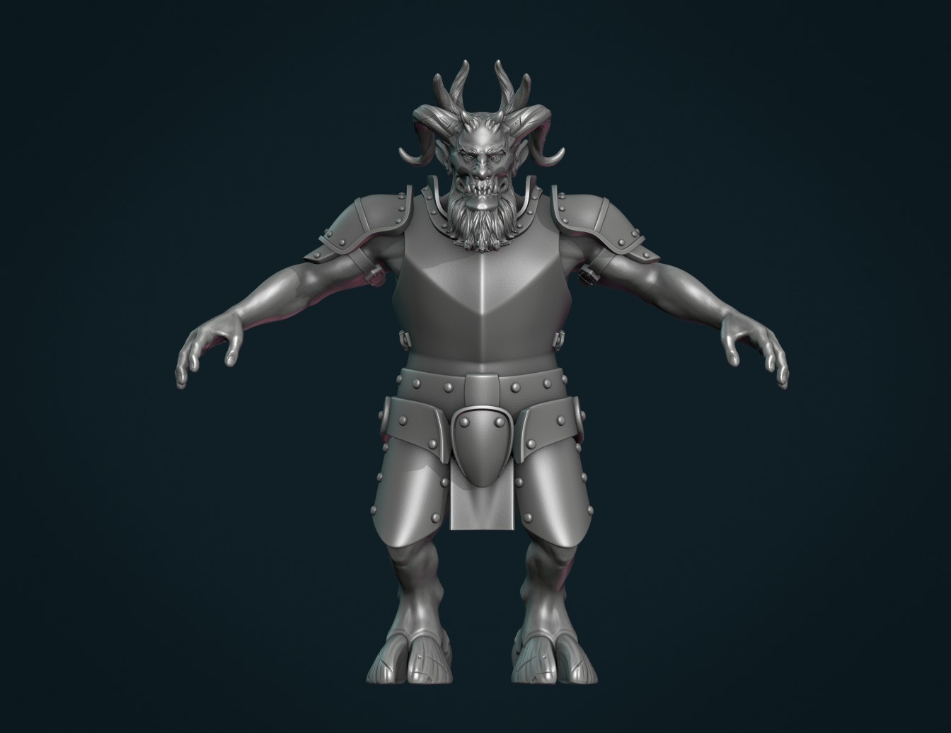 ArtStation - Demon figure II | Resources