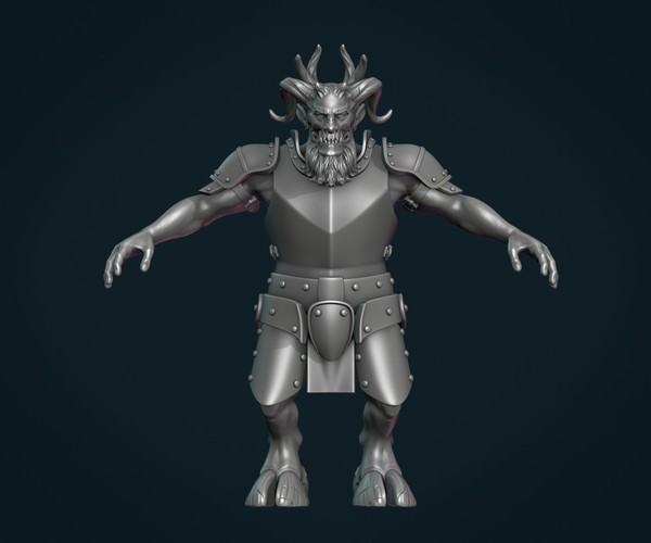 ArtStation - Demon figure II | Resources