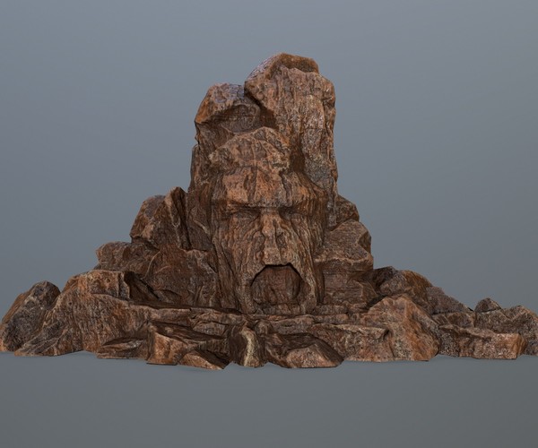 ArtStation - rock gate | Game Assets
