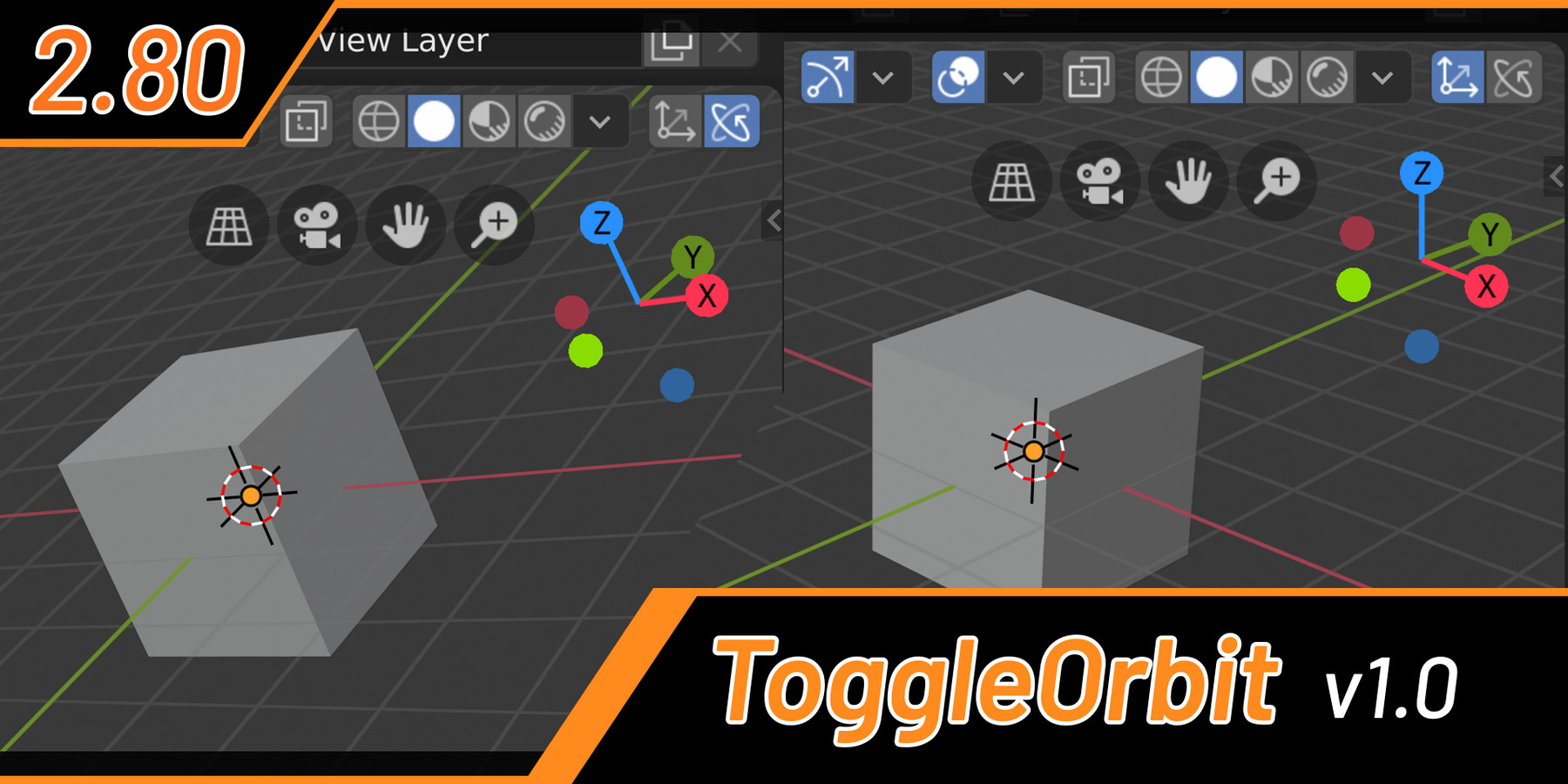 ArtStation - Toggle Orbit - Addon | Resources