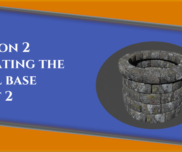 ArtStation - Blender 2.8 Creating your First 3D Game Model Full Course ...