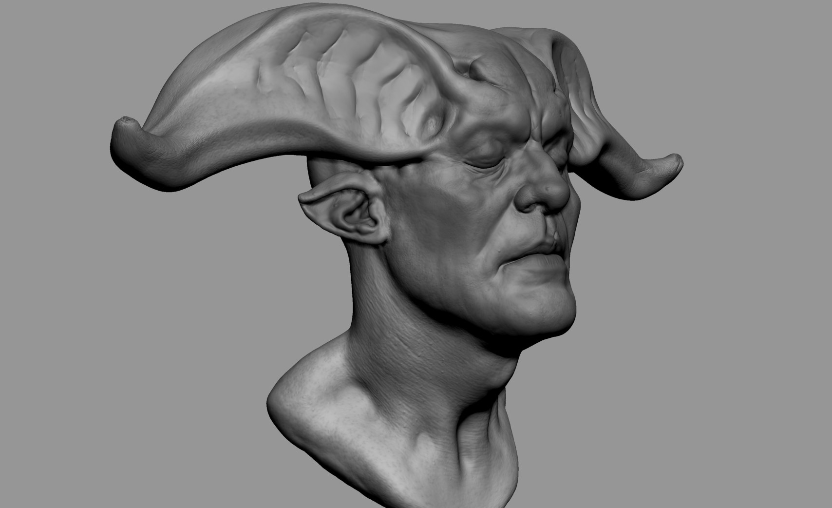 ArtStation - Fantasy Creature Head | Resources