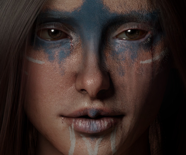 ArtStation - Realistic 3D hand painted Eyes | Resources