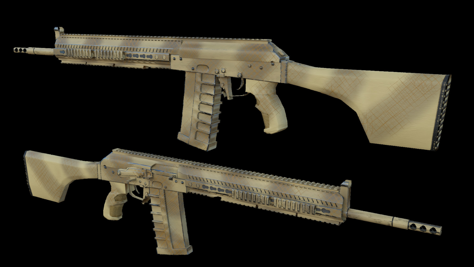 ArtStation - AK DMR Package | Game Assets