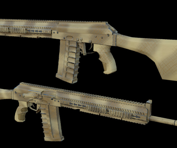 ArtStation - AK DMR Package | Game Assets