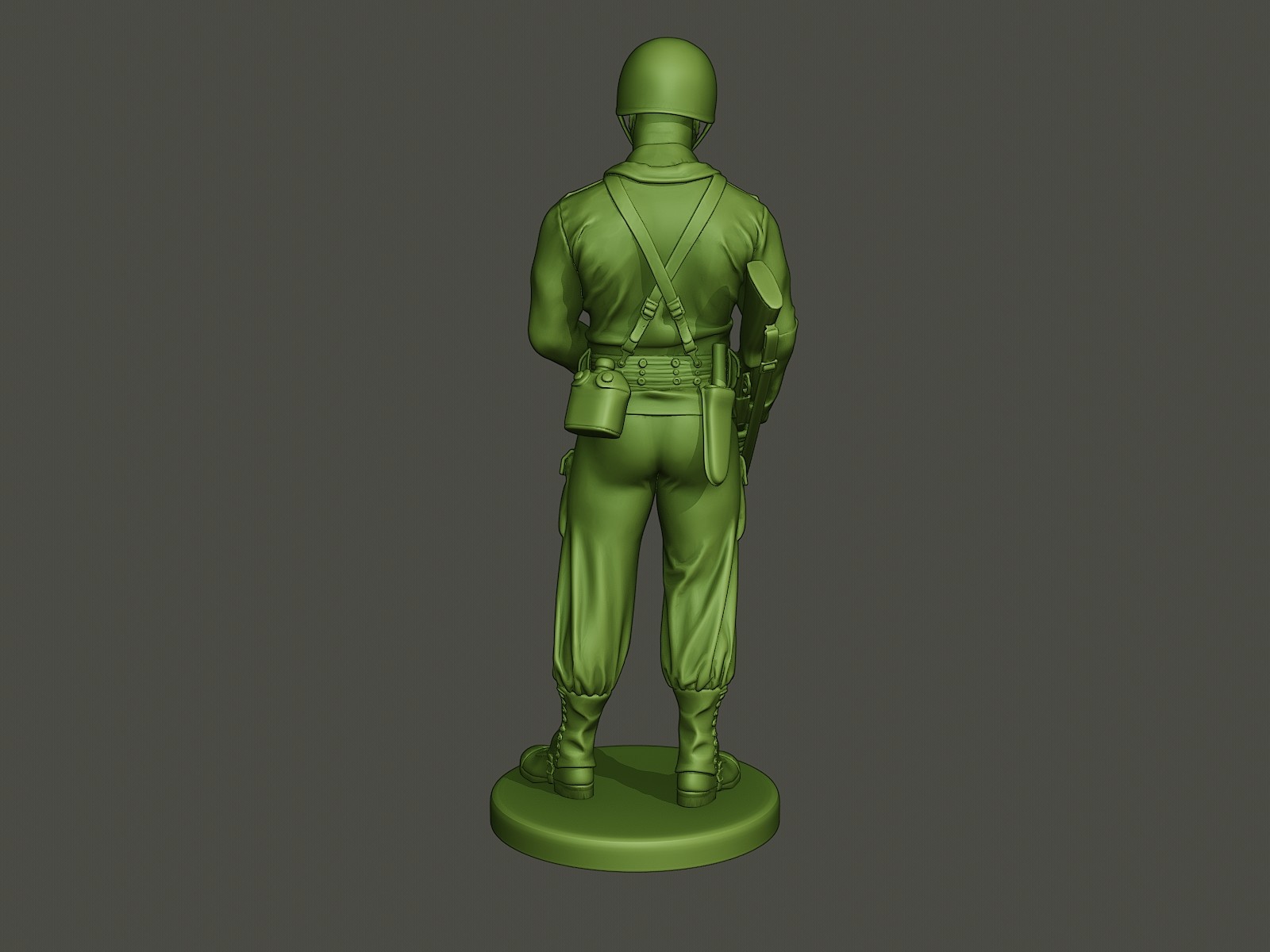 ArtStation - American soldier ww2 stand guard A5 | Resources