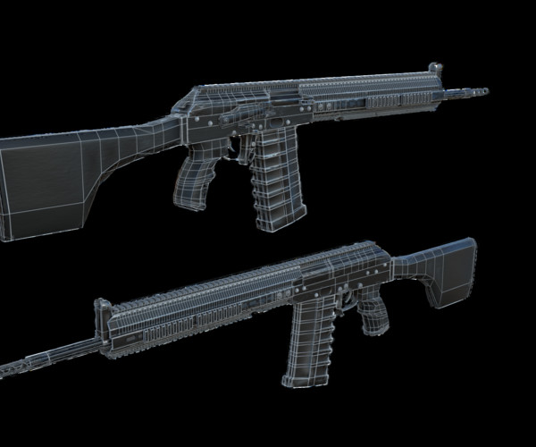 ArtStation - AK DMR Package | Game Assets